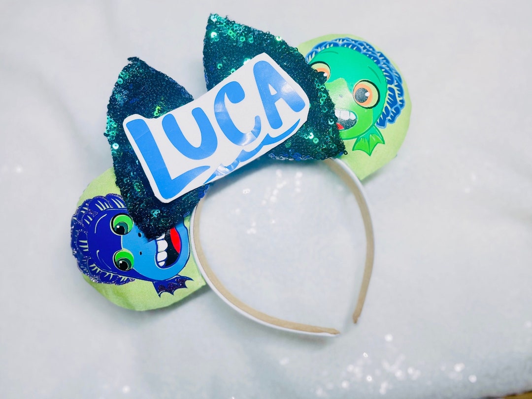 Luca Disney Ears Disney Ears Minnie Mouse Ears Disney Accessories - Etsy