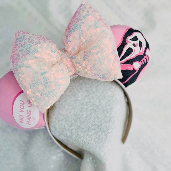 Mickey Ears Ghostface - Etsy