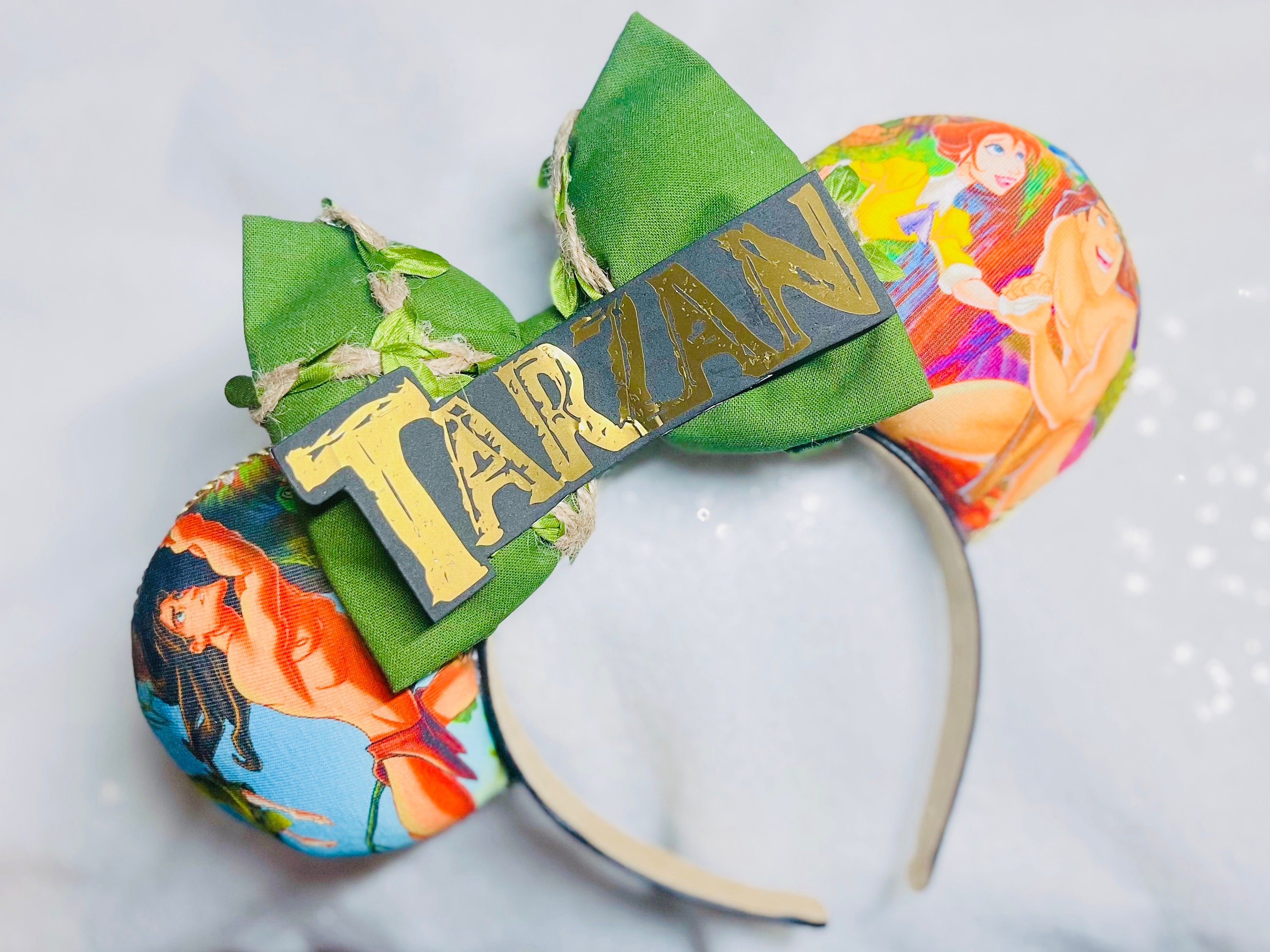 Tarzan Ears Disney Ears Minnie Mouse Ears Disney Accessories - Etsy