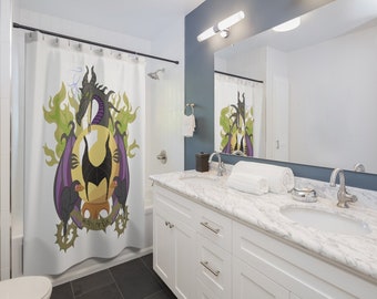 Evil Shower Curtain - Etsy
