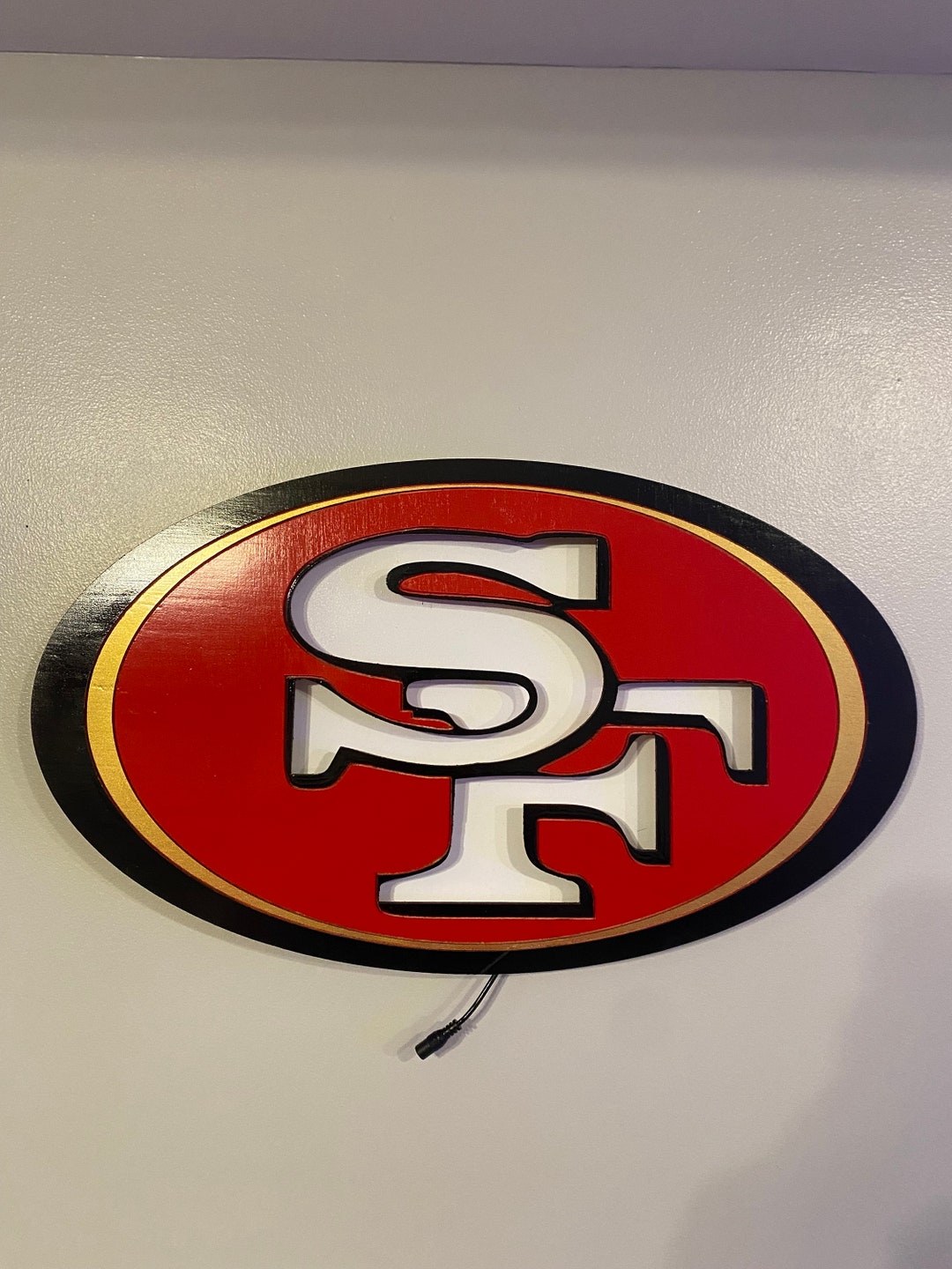 San Fransisco 49ers Inspired Bar Sign - Etsy