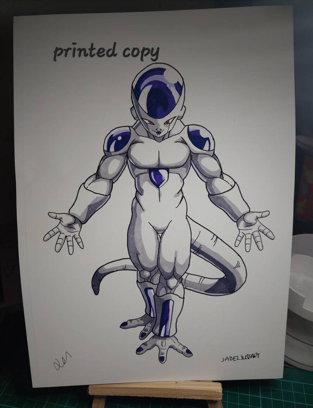 Frieza Dragon Ball Z Dragon Ball Super Drawing Gift - Etsy UK