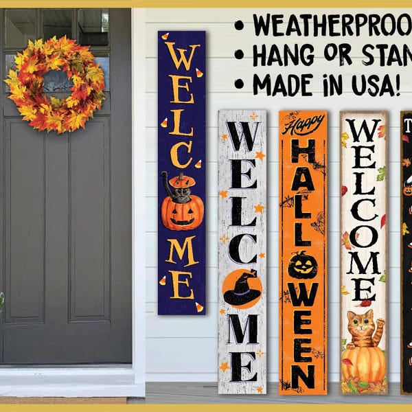 Halloween Signs - Etsy
