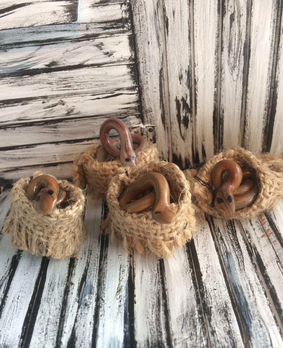 Miniature Snake in Sack/dollhouse Brown Snake - Etsy