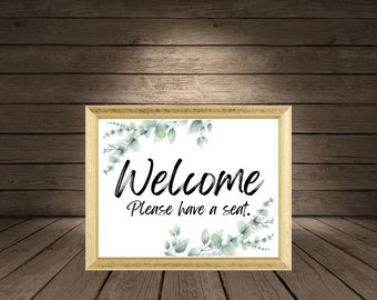 Welcome Have Seat - Etsy