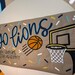 Sports Banner Custom Poster Butcher Kraft Paper Sign Football ...