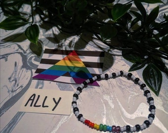 Ally Pride Bracelet - Etsy