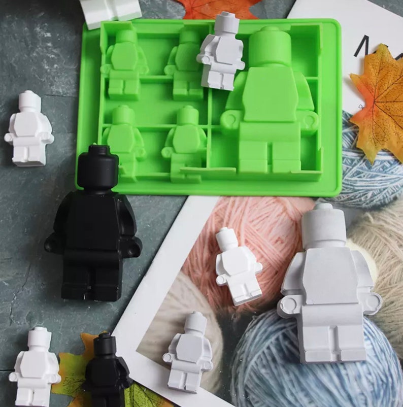 Lego Block Man - Etsy