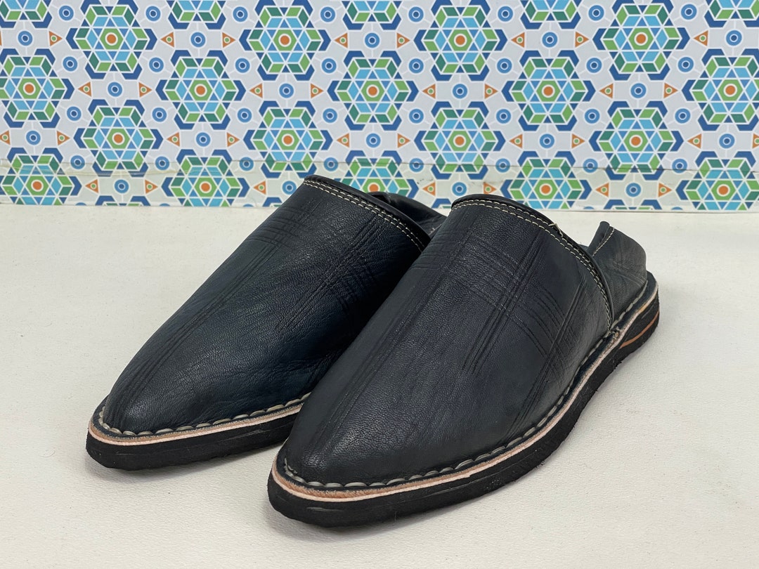 Yakiti Leather Babouches, Handmade Babouches, Moroccan Babouche ...