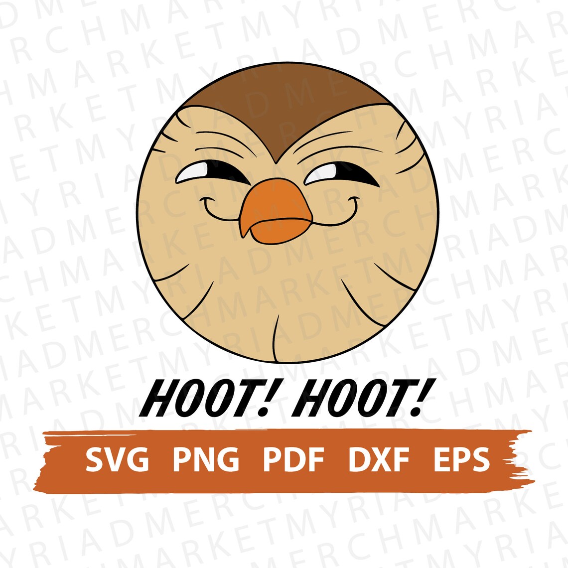 Hootie Hoot Hoot SVG PNG DXF Clipart for Cricut/silhouette Vector Cut ...
