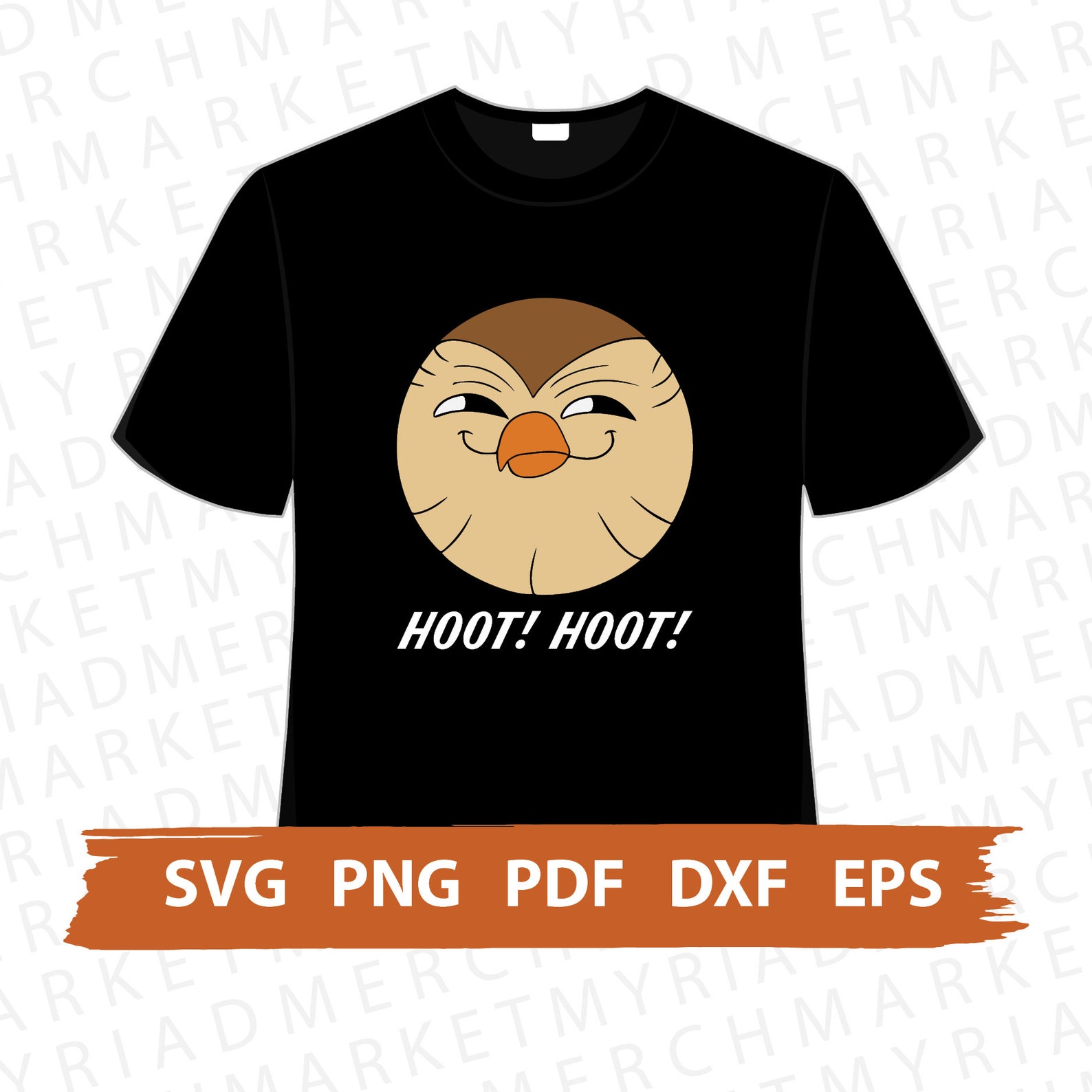 Hootie Hoot Hoot SVG PNG DXF | Clipart for Cricut/silhouette | Vector ...