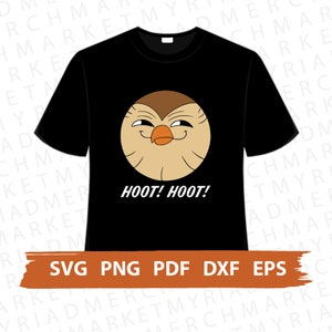 Hootie Hoot Hoot SVG PNG DXF | Clipart for Cricut/silhouette | Vector ...