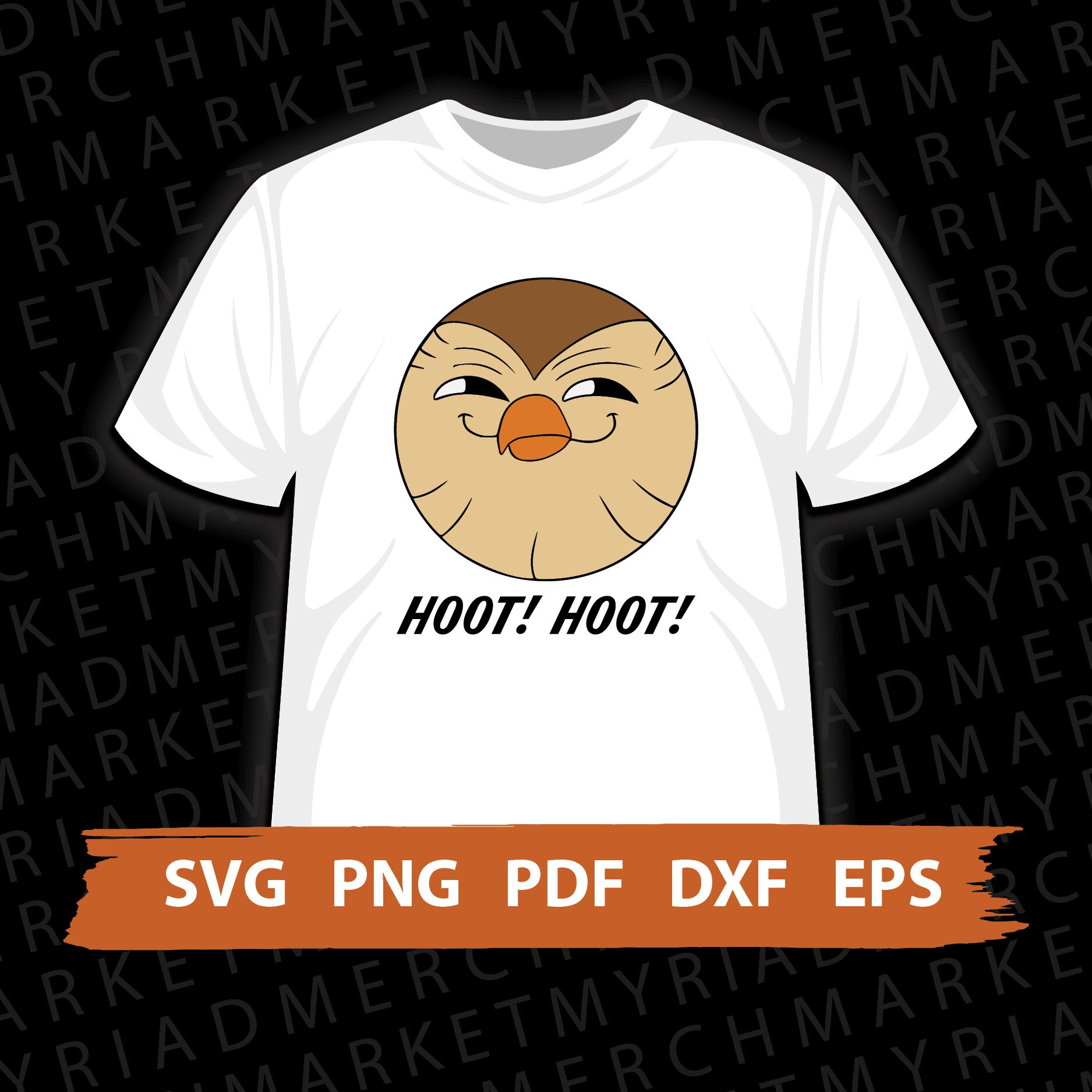 Hootie Hoot Hoot SVG PNG DXF | Clipart for Cricut/silhouette | Vector ...