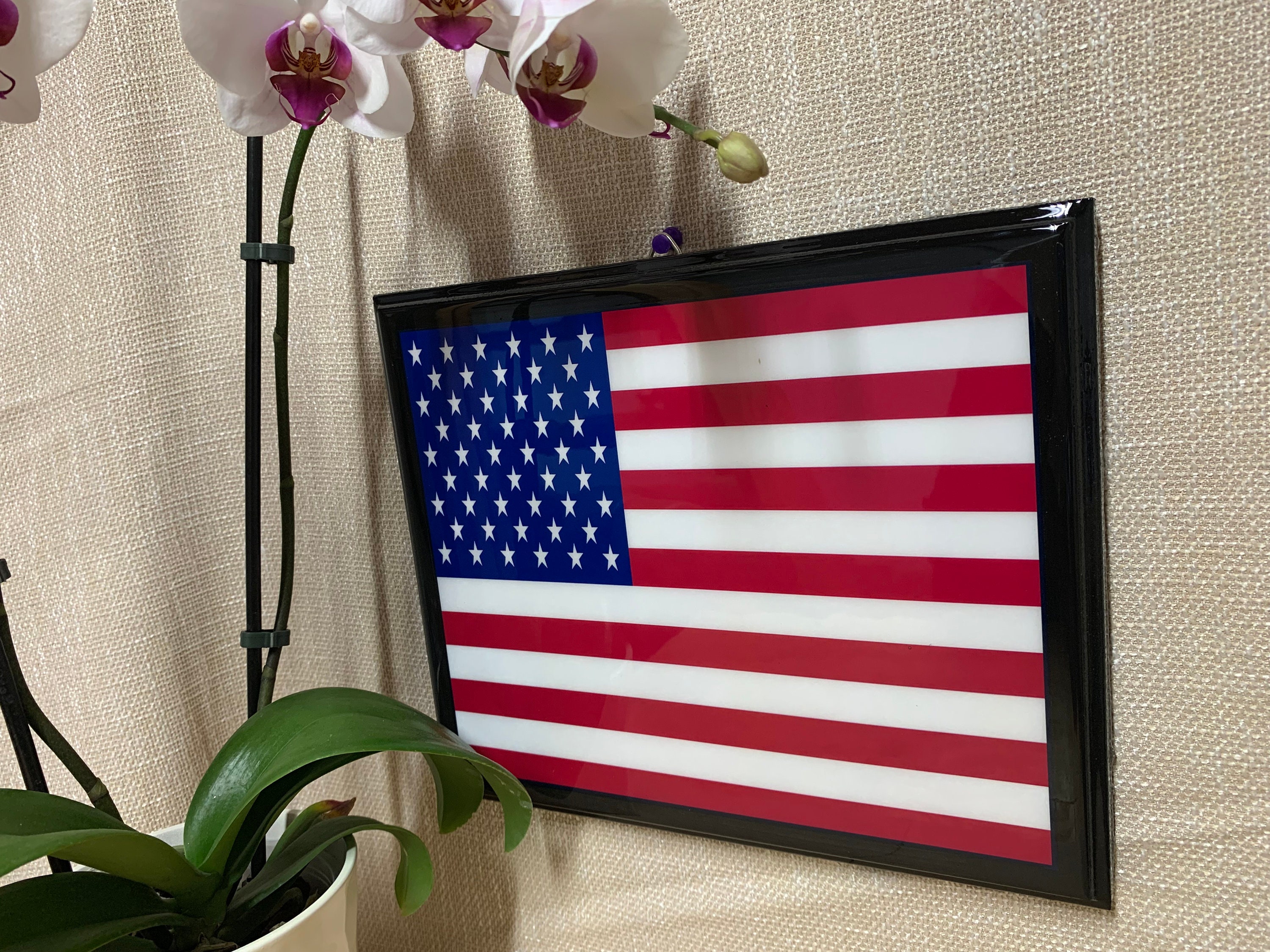 USA Flag Plaque American Flag Plaque USA Flag Gift USA Flag | Etsy