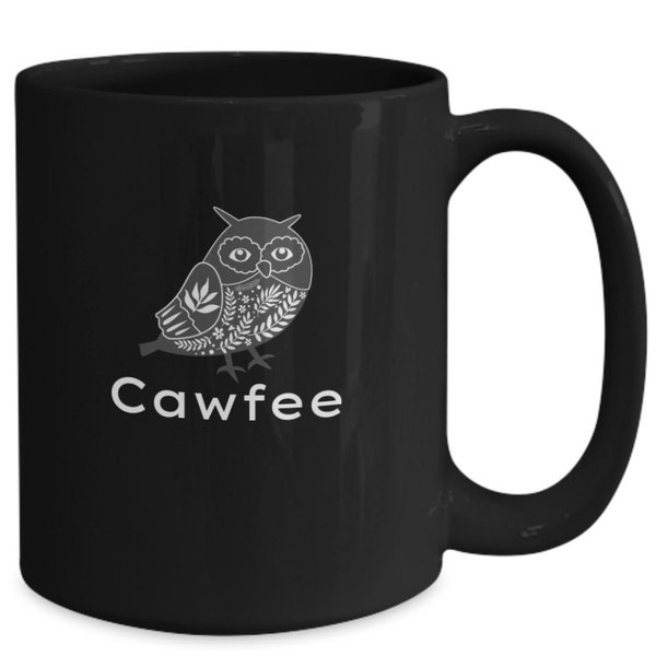Cawfee Coffee Mug - Etsy