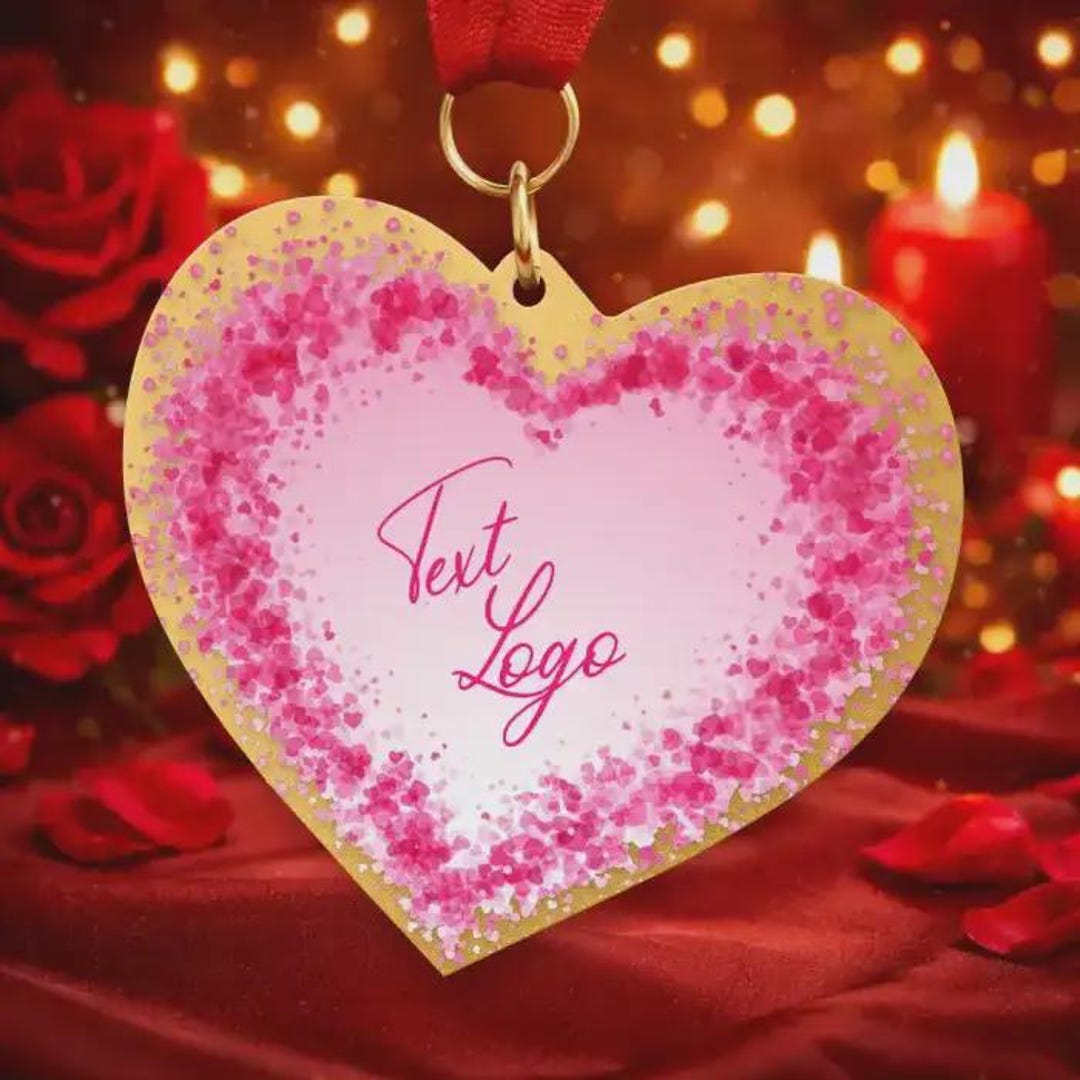 Personalized Valentine Stainless Steel Medal – Custom Love Award, Heart ...