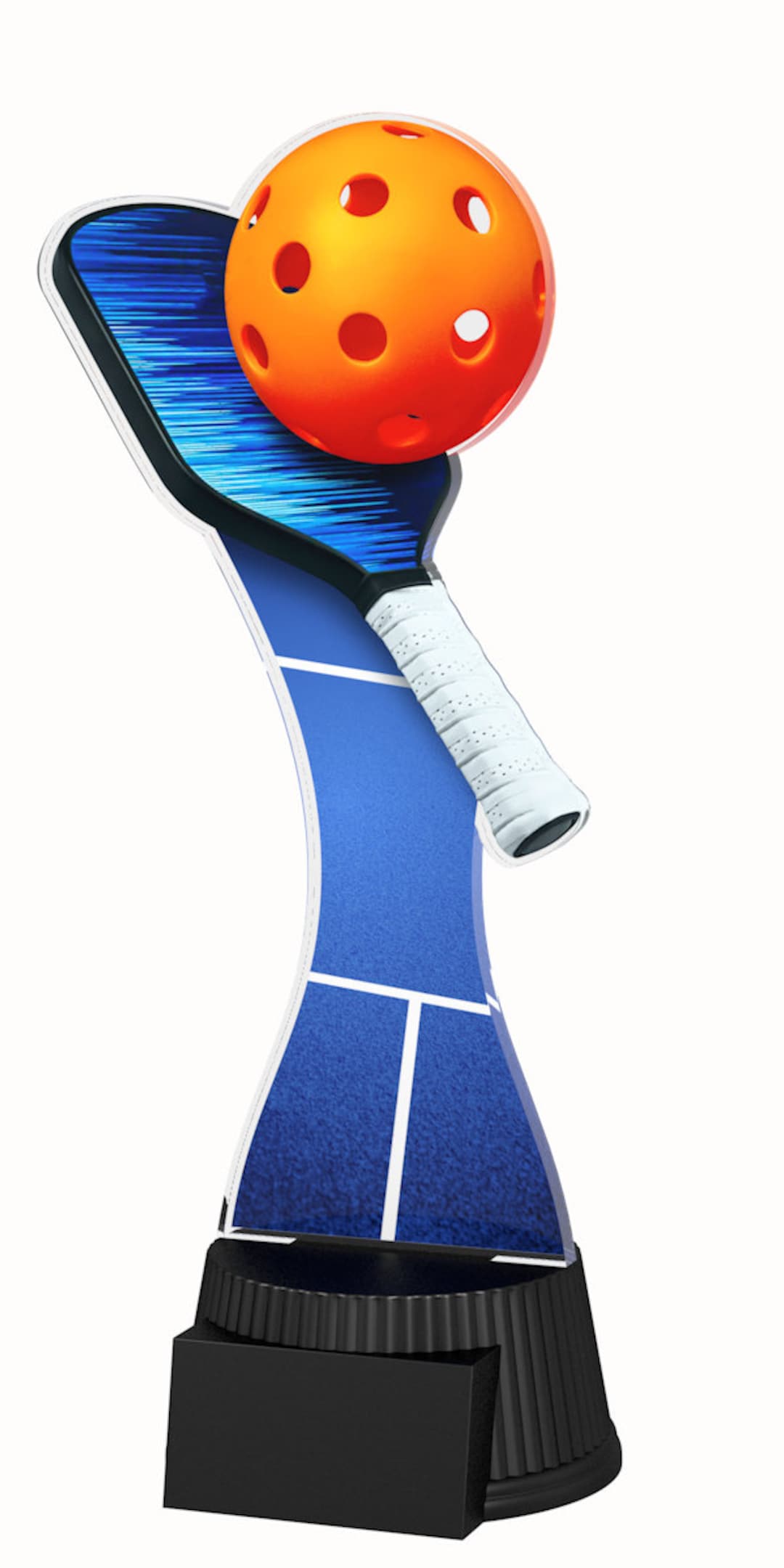 Trophy Monster Pickleball Double Printed 1/8" Thick Trophy Stunning ...