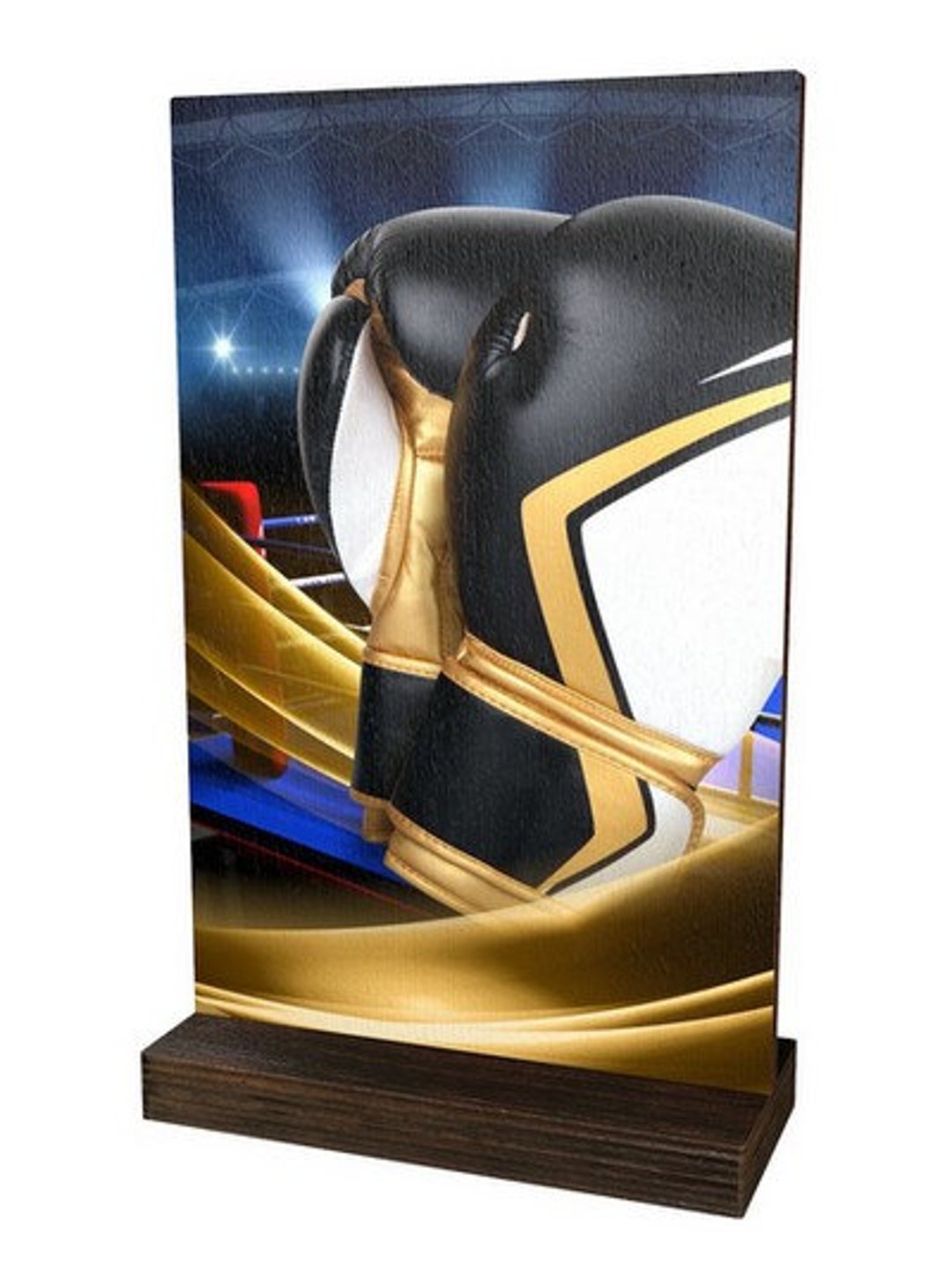 Trophy Monster Real Wood Boxing Trophy | ECO Friendly Made From 4-ply ...