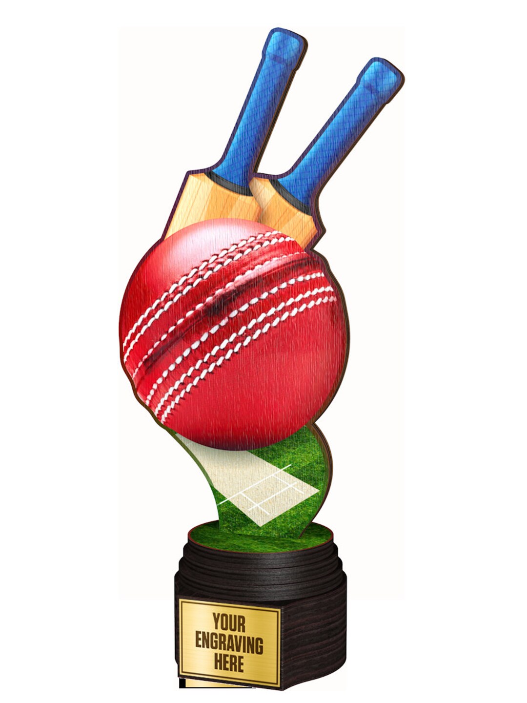 Trophy Monster Cricket Real Wood Eco Friendly Trophy Awards - Etsy