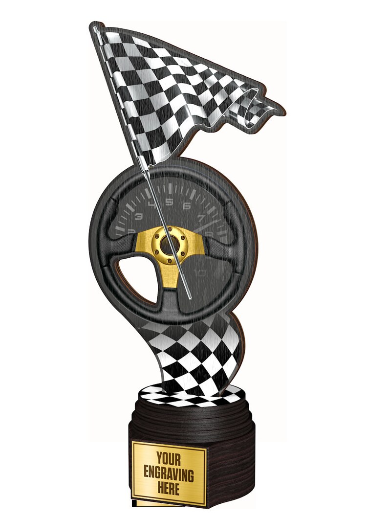 Motorsport Real Wood Eco Friendly Trophy Awards - Etsy