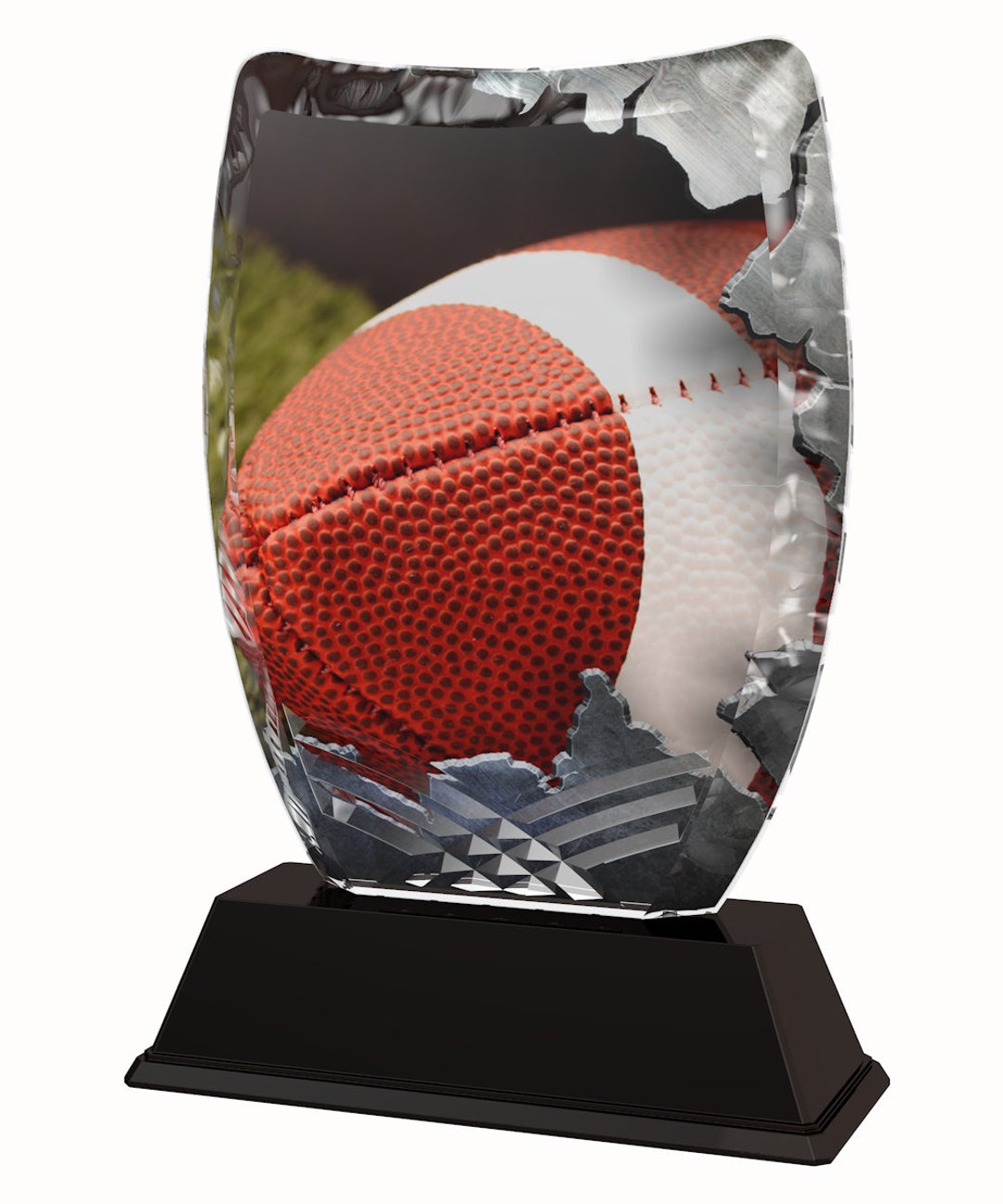 Football Trophy - Acrylic Sports Award - Personalized Gift for Football ...