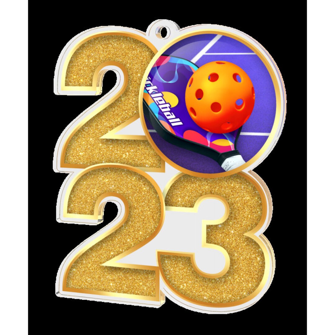 Trophy Monster Pickleball Acrylic 2023 Medal Award | for Club, School ...