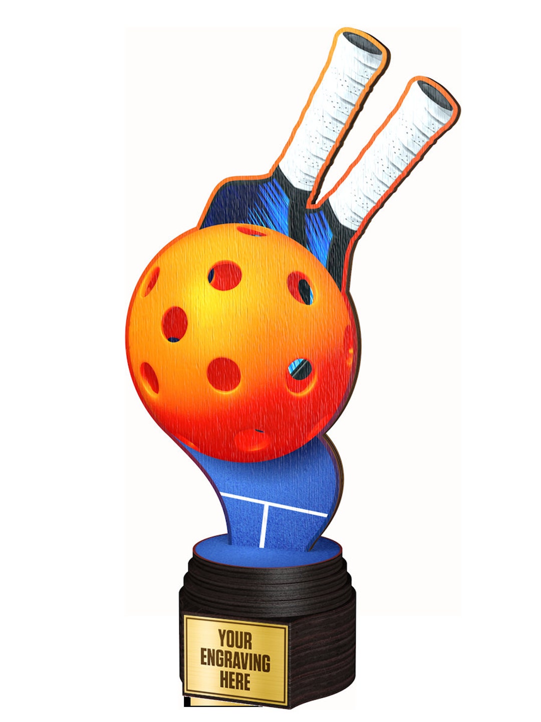 Trophy Monster Pickleball Real Wood Eco Friendly Trophy Awards - Etsy