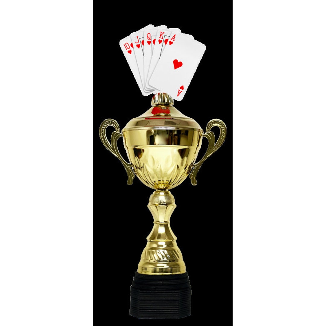 Luxury Large Gold Metal Cards Trophy Cup 3 Sizes - Etsy