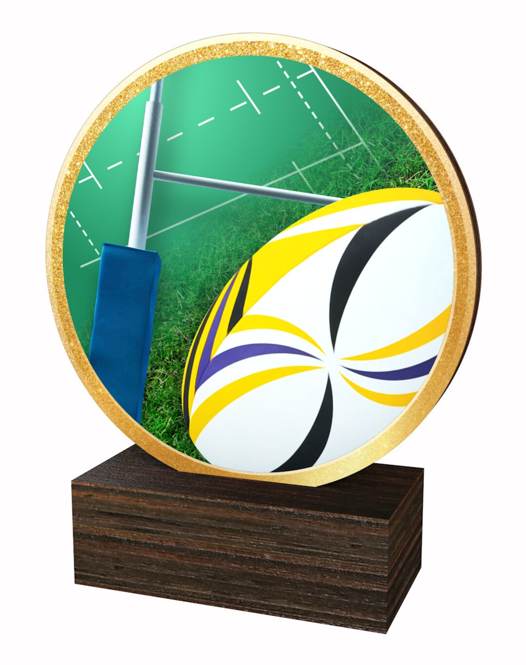 Trophy Monster Real Wood Rugby Trophy | ECO Friendly Made From 4-ply ...