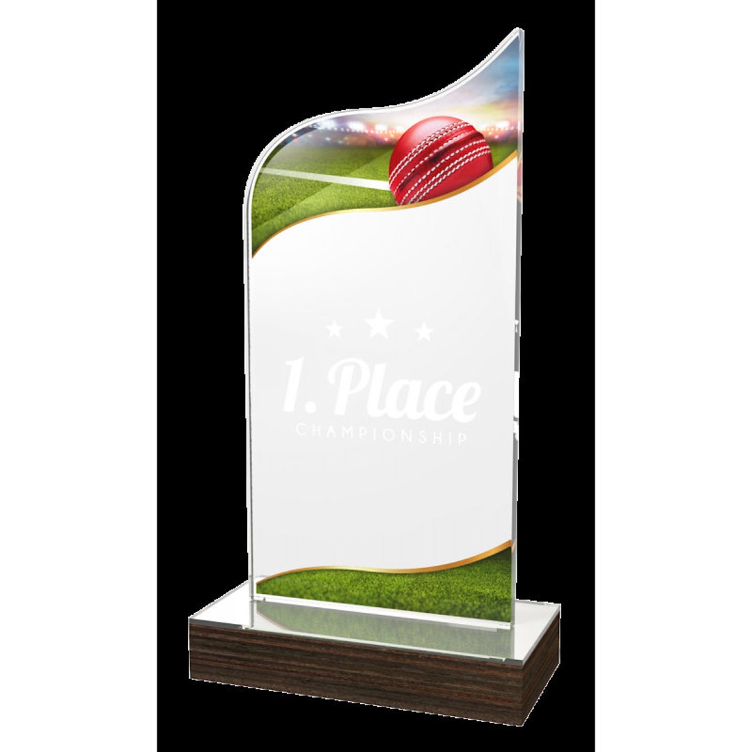 Trophy Monster Cricket Acrylic and Wood Stunning Award Trophy - Etsy