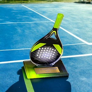 Trophy Monster Acrylic Trophy Padel Award | for Club, School ...