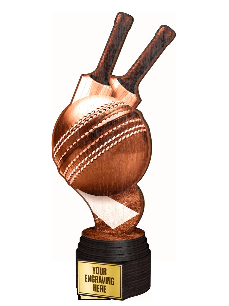 Trophy Monster Cricket Real Wood Eco Friendly Trophy Awards - Etsy