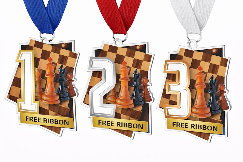 Chess Tournament Award Medals | Bulk Discounts Available |free ...