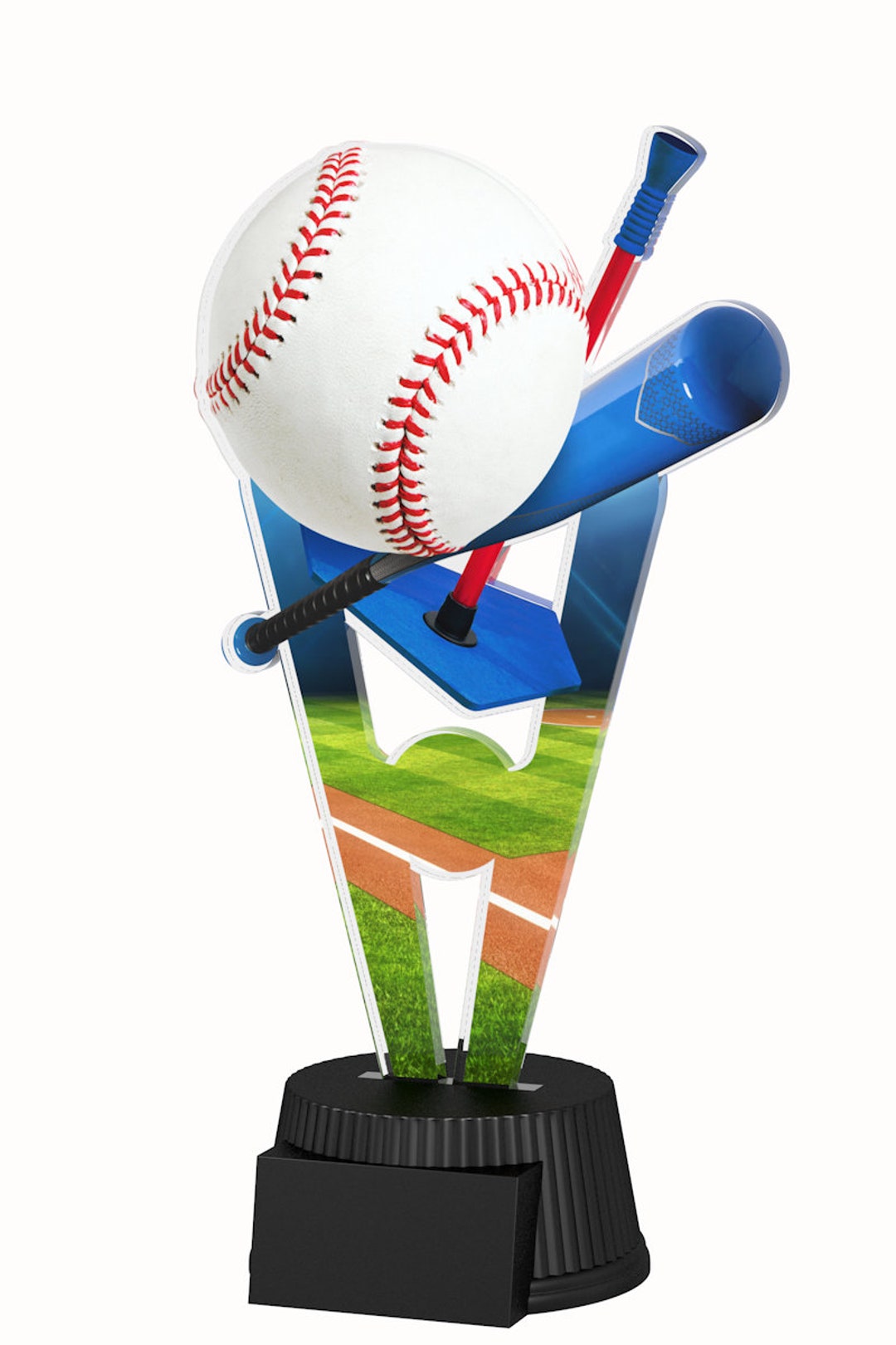 Trophy Monster T-ball Full Color Printed 1/8" Thick Trophy Stunning ...
