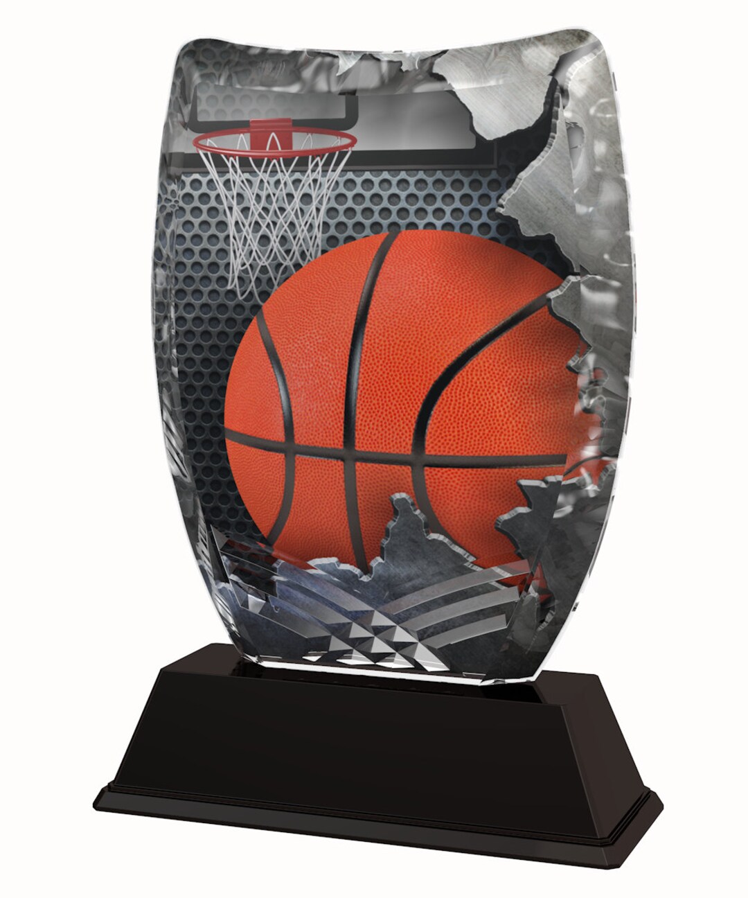 Basketball Trophy, 3D Illusion Lamp, Sports Decor, LED Night Light - Etsy