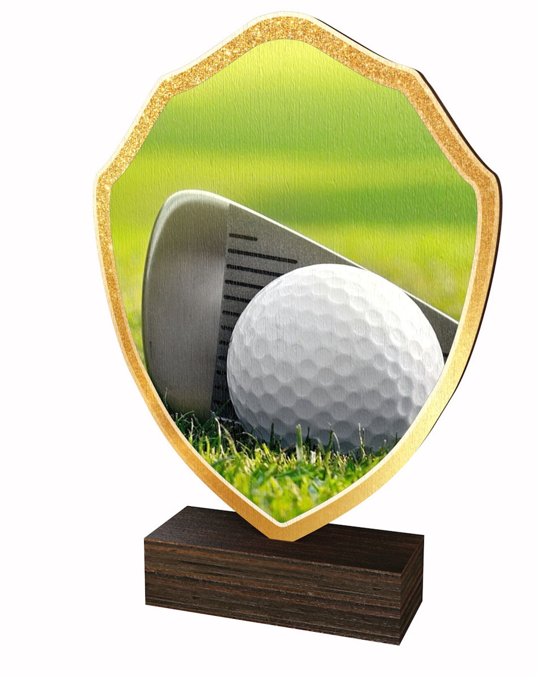 Trophy Monster Real Wood Golf Trophy | ECO Friendly Made From 4-ply ...