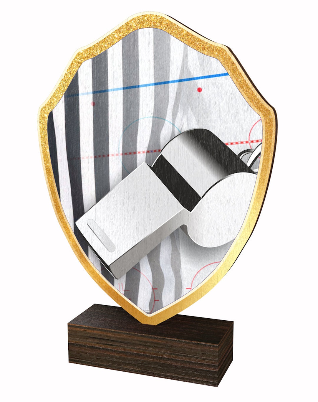 Trophy Monster Real Wood Referee Trophy | ECO Friendly Made From 4-ply ...