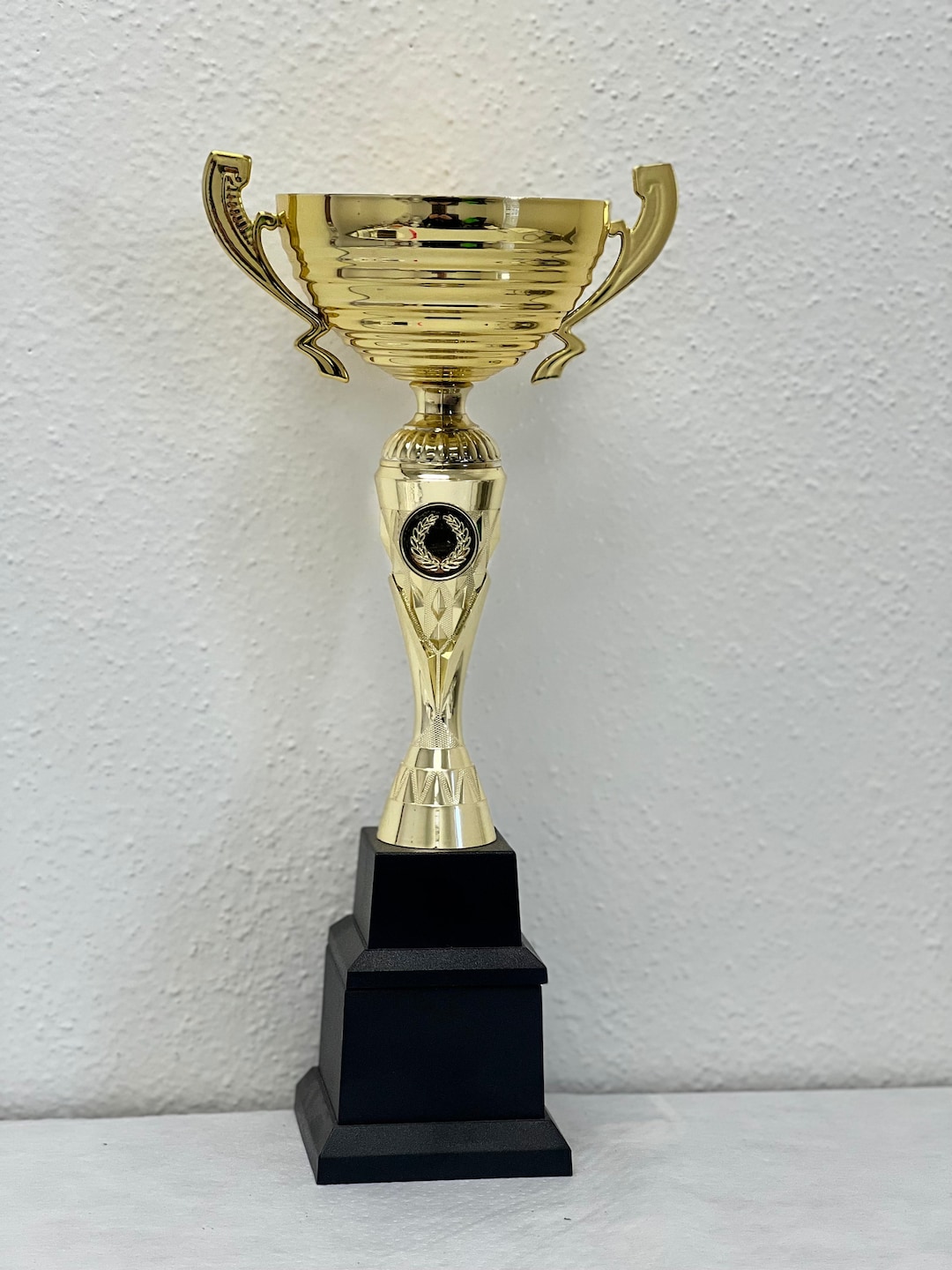 Engraved Gold Trophy Cup – 1st Place Sports Award With Custom Engraving ...