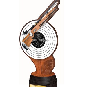 Trophy Monster Shooting Real Wood Eco Friendly Trophy Awards - Etsy