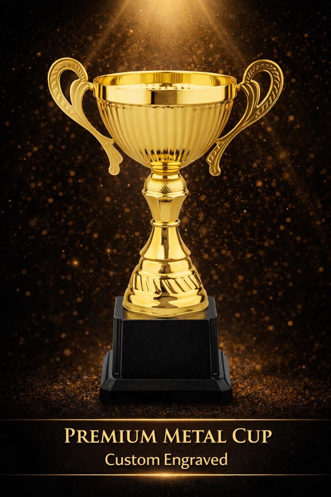 Gold Metal Trophy Cup – Custom Engraved Award | Bulk Discounts ...