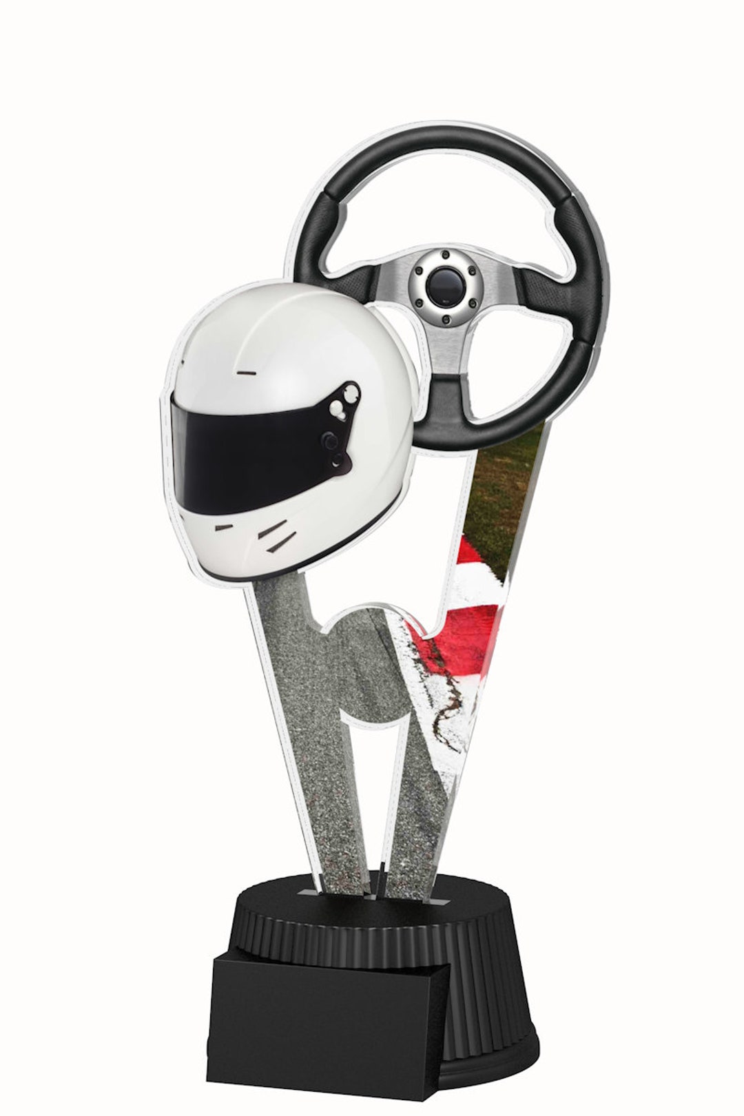 Trophy Monster Motorsports Racing Full Color Printed 1/8" Thick Trophy ...