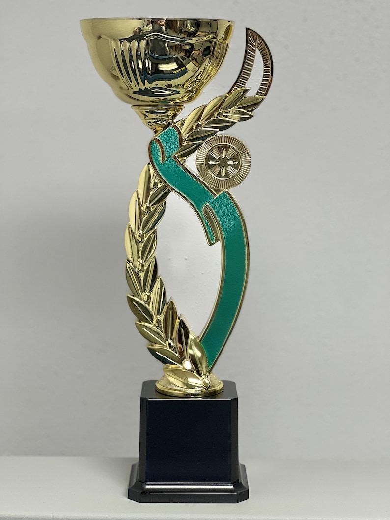 Trophy Monster 1st 2nd 3rd Place Gold and Green Large Trophy - Etsy