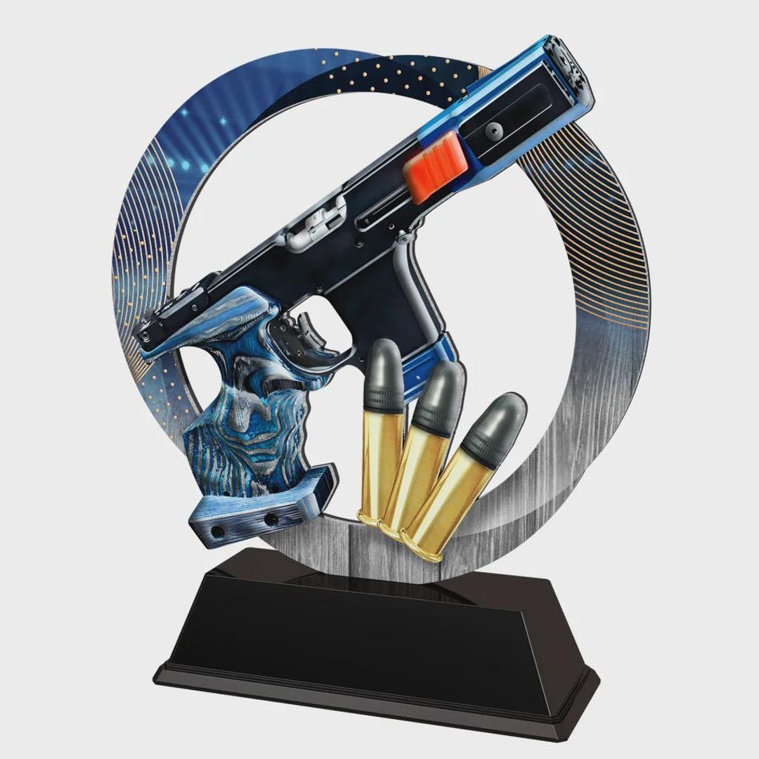 Onyx Stainless Steel Shooting Trophy |FREE ENGRAVING+DELIVERY| - Etsy
