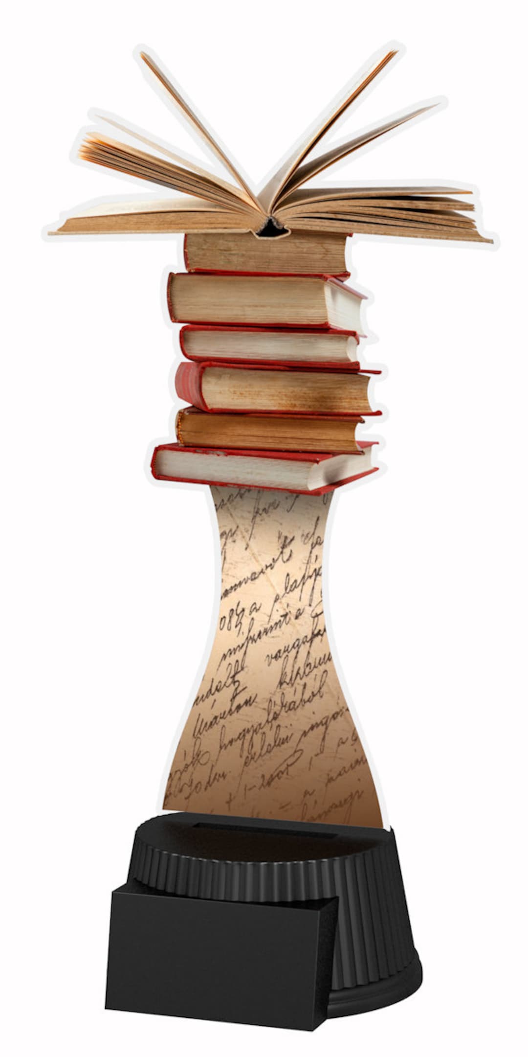Book Lover Trophy - Unique Award for Readers, Writers, Teachers | Bulk ...