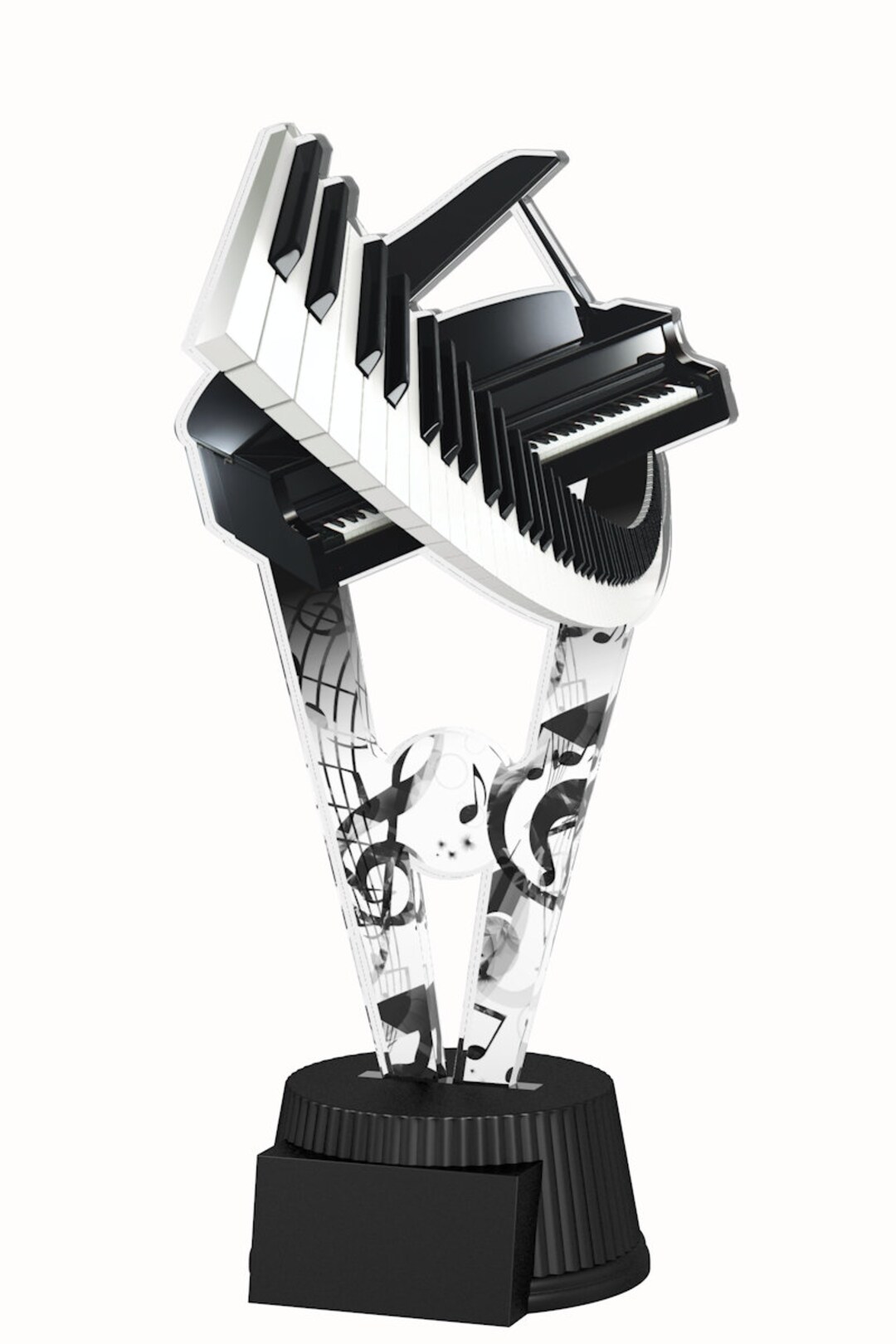 Personalized Piano Trophy Award, Engraved Music Teacher Gift - Etsy