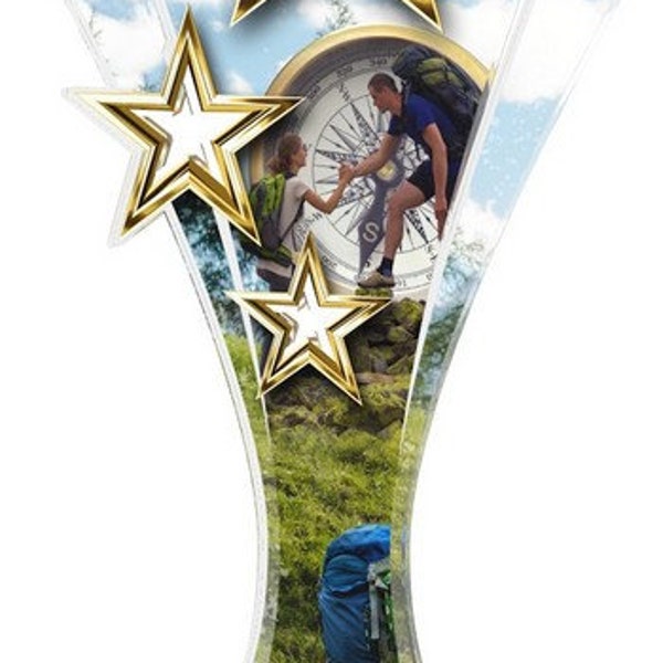 Hiking Trophy - Etsy