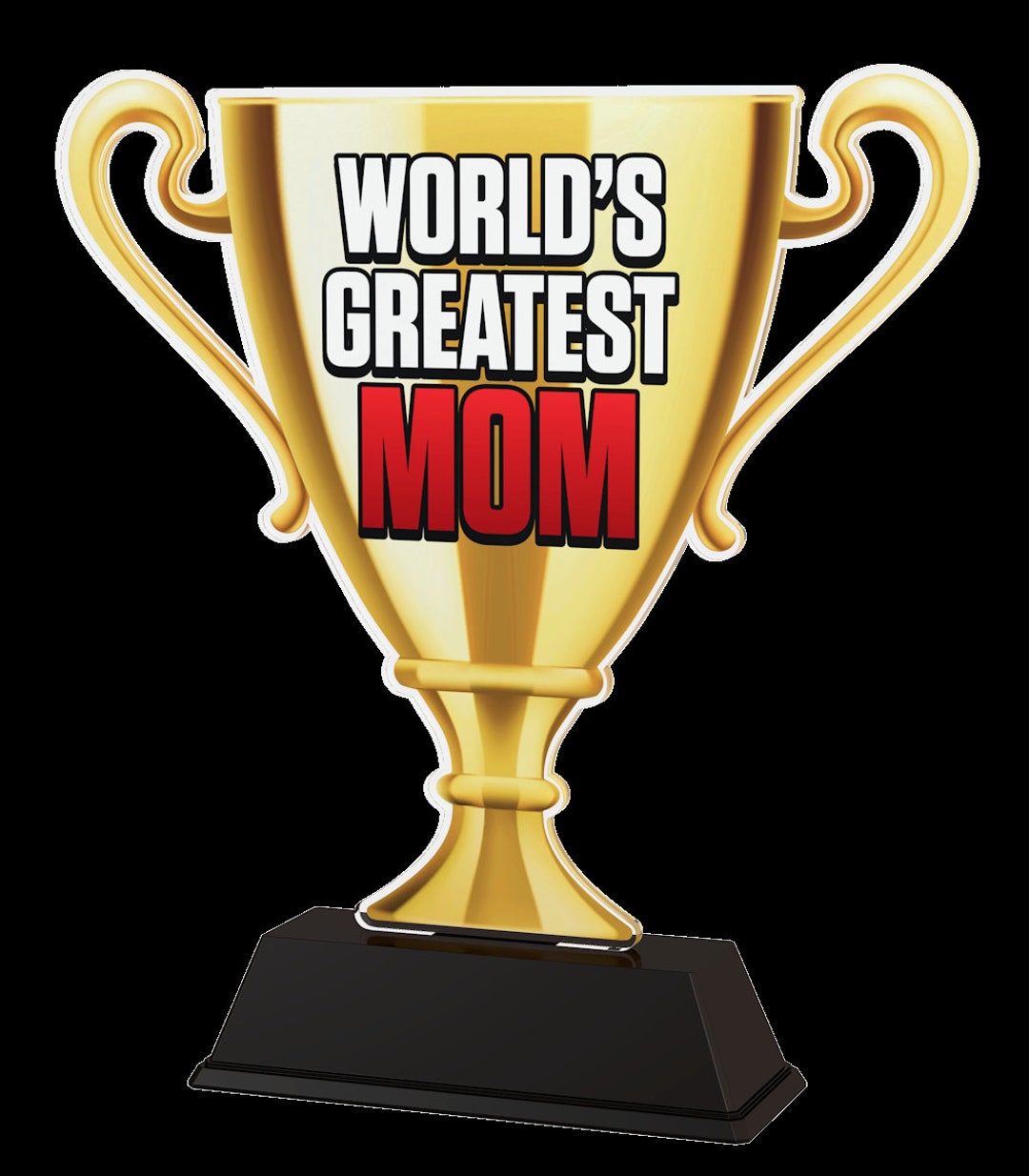 Trophy Monster Acup 2022 Acrylic World's Greatest Mom Trophy Award ...