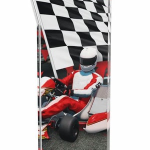 Trophy Monster Kart Racing Trophy Full Color Printed Thick Acrylic 8 1/ ...