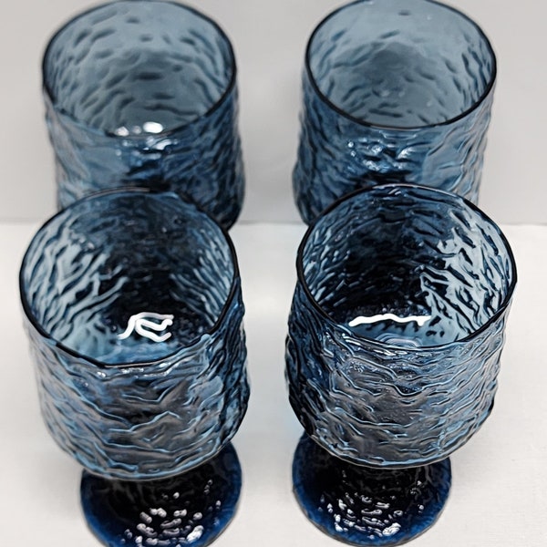 Dark Blue Glasses - Etsy