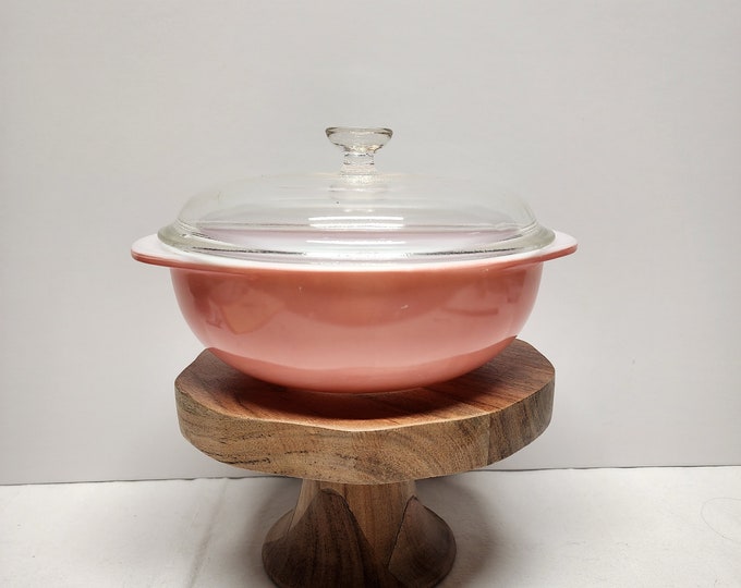 Pyrex Flamingo Pink 023 Covered Casserole With Lid 407 Two Available ...